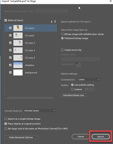 Lesson 5: Importing Artwork